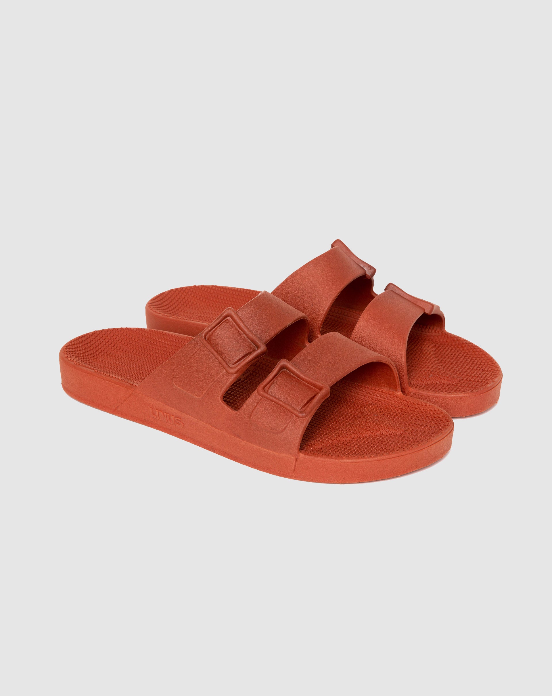 Sandalias naranjas unisex, suaves y cómodas | Toque d' Sol – ToqueDSol