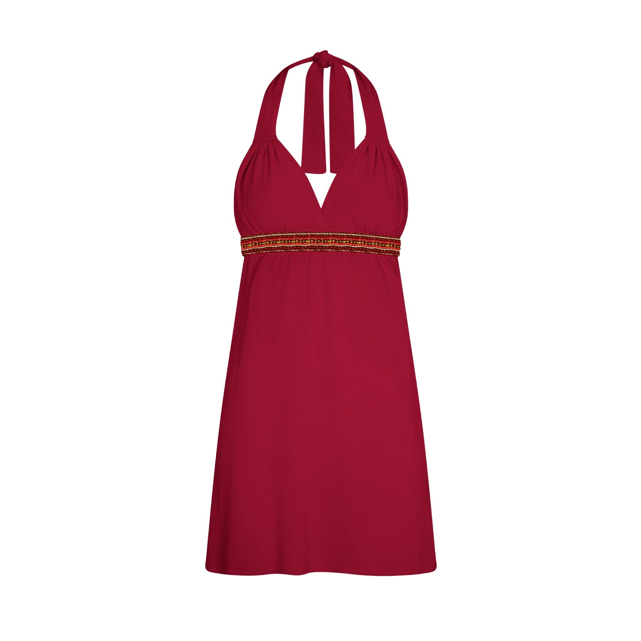 Sahara Wine Short Dress – ToqueDSol